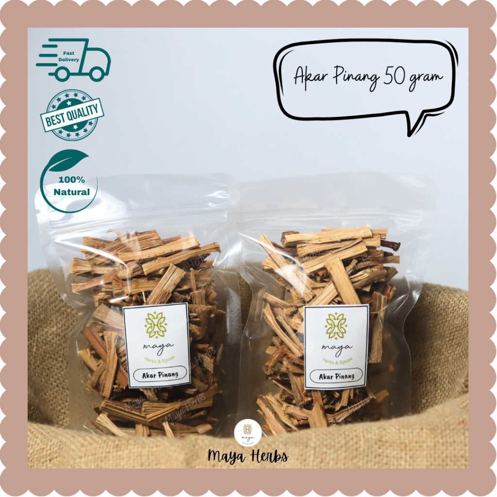 Jual Akar Pinang Kering 50 gram (Akar Jambe / Areca Catechu ) | Shopee ...