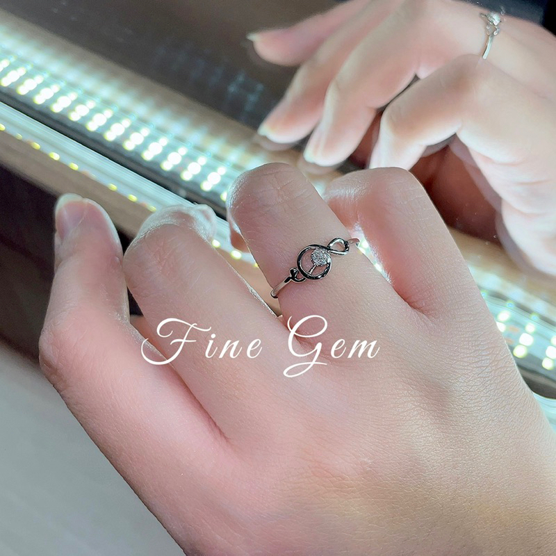 Jual New simple ring : ELLA Ring in Silver / Cincin silver / Cincin lapis emas / Cincin Emas ...