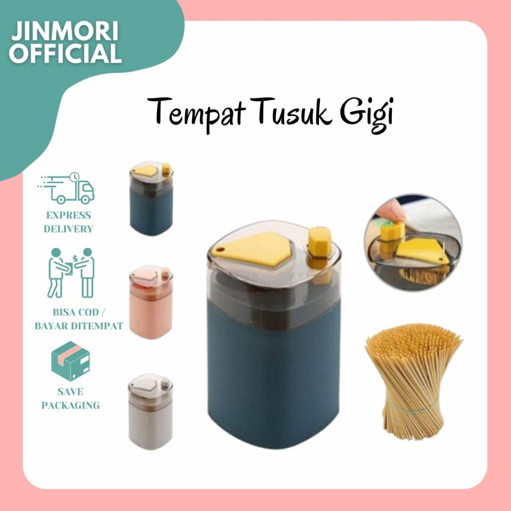 Jual JM - Tempat Tusuk Gigi Otomatis / Automatic ToothPick Holder ...