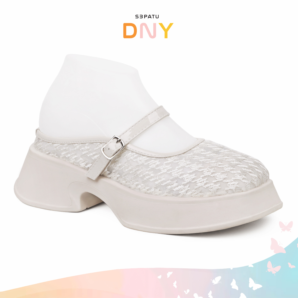 Jual Sepatu DNY Sepatu Sandal Kekinian Wanita Wedges Casual Heels ...