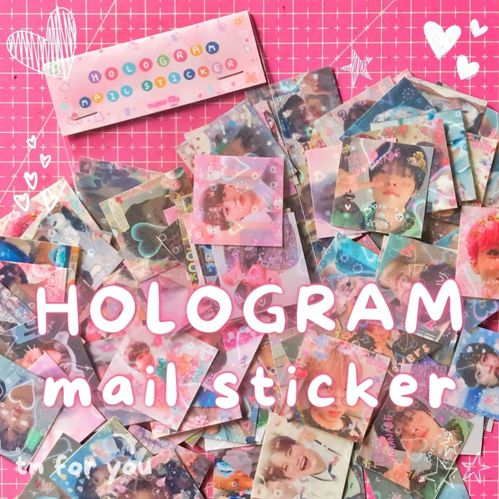 Jual HOLOGRAM Mail Sticker Deco Kpop Freebies Sellkor Cute Face Sticker NCT Dream 127 Enhypen ...