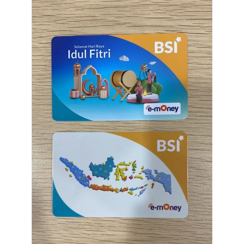 Jual Kartu etoll emoney BSI Bank Syariah Indonesia not Flazz or Brizzi | Shopee Indonesia