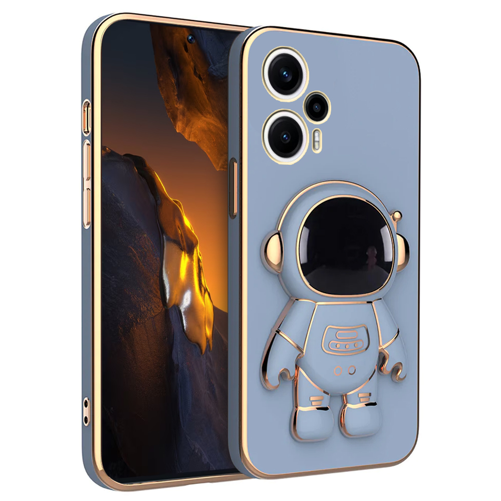 Jual Soft Case Xiaomi Poco F5 5G Silicon Astronot Standing Plating ...