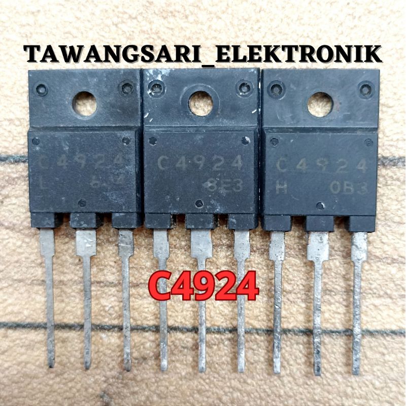 Jual original transistor C4924 transistor npn non damper c4924 tr ...
