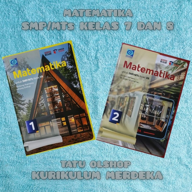 Jual Buku Kurikulum Merdeka Matematika SMP Kelas 7 8 VII VIII 1 2 Original Penerbit Grafindo ...