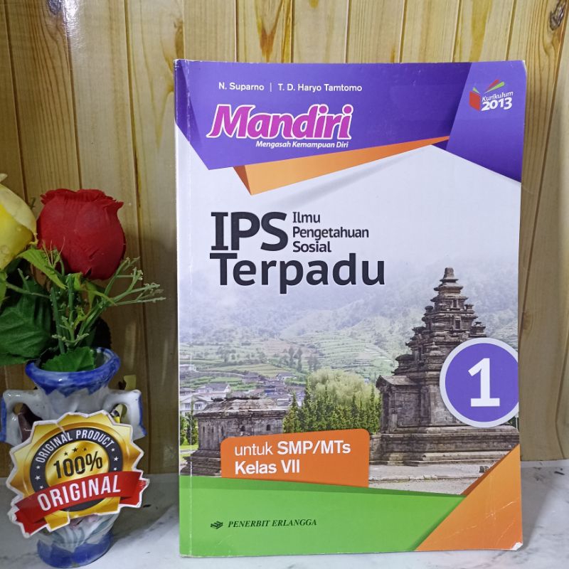 Jual Mandiri ips terpadu kelas 7 VII 1 SMP | Shopee Indonesia