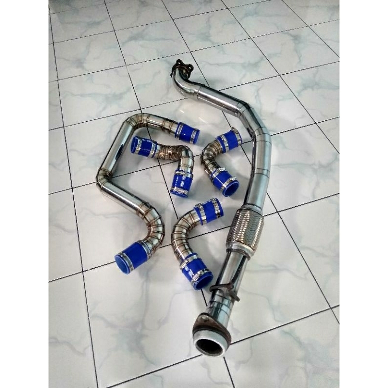 Jual Piping Full Set Downpipe Fronpipe Ford Everest TDCI Matic Ford ...