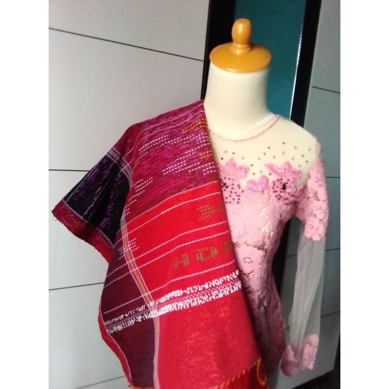 Jual kain adat sumatera utara ulos ada mata/ payet | Shopee Indonesia