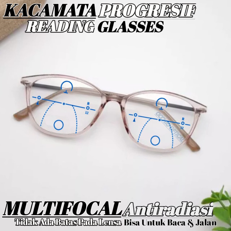 Jual Kacamata Progresif Antiradiasi Pria/Wanita | Kacamata Baca Plus ...
