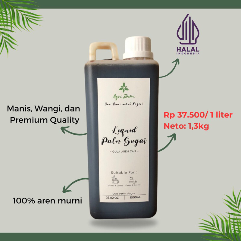 Jual Premium Brown Sugar | Gula Aren cair | Gula Merah Cair / Liquid ...