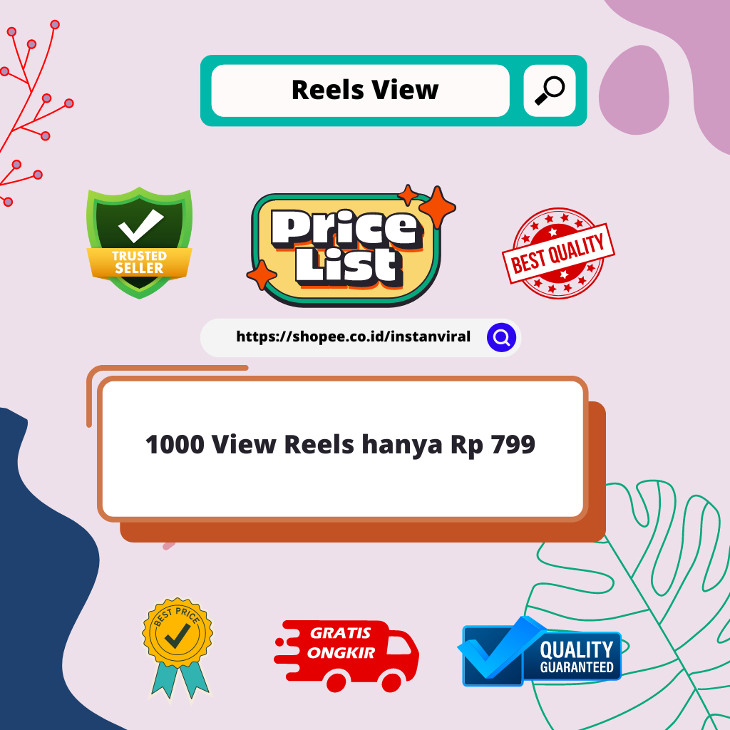Jual view reels insta,gram | Shopee Indonesia