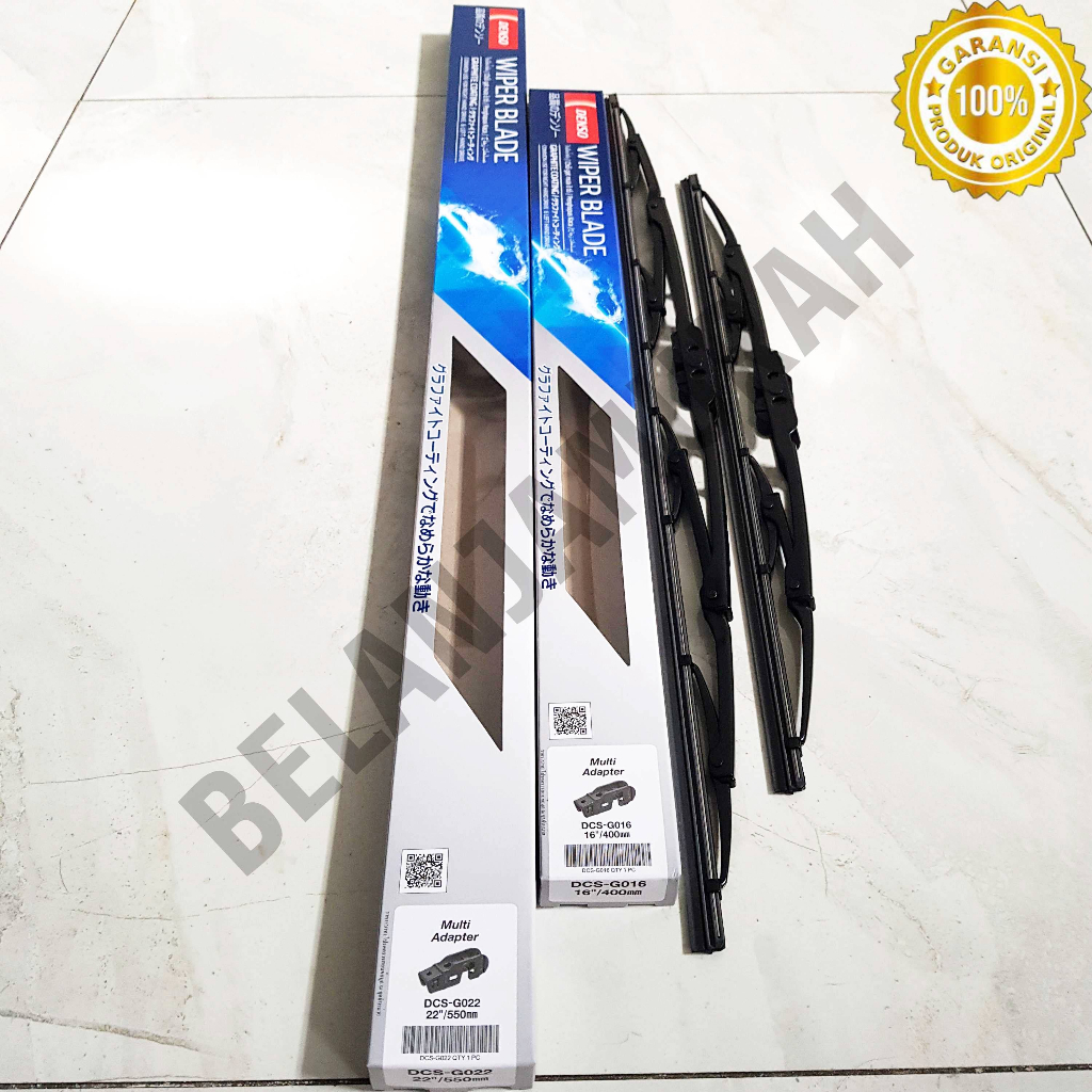 Jual Wiper Blade Depan All New Rush / All New Terios DENSO Asli 100% ...