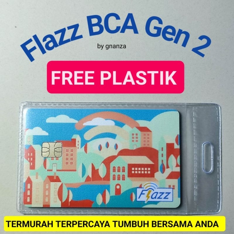 Jual BCA Flazz Gen 2 Free Plastik | Shopee Indonesia