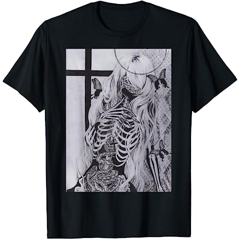 Jual BAJU KAOS Occult Gothic Satanic Unholy Anime Horror Aesthetic Emo ...