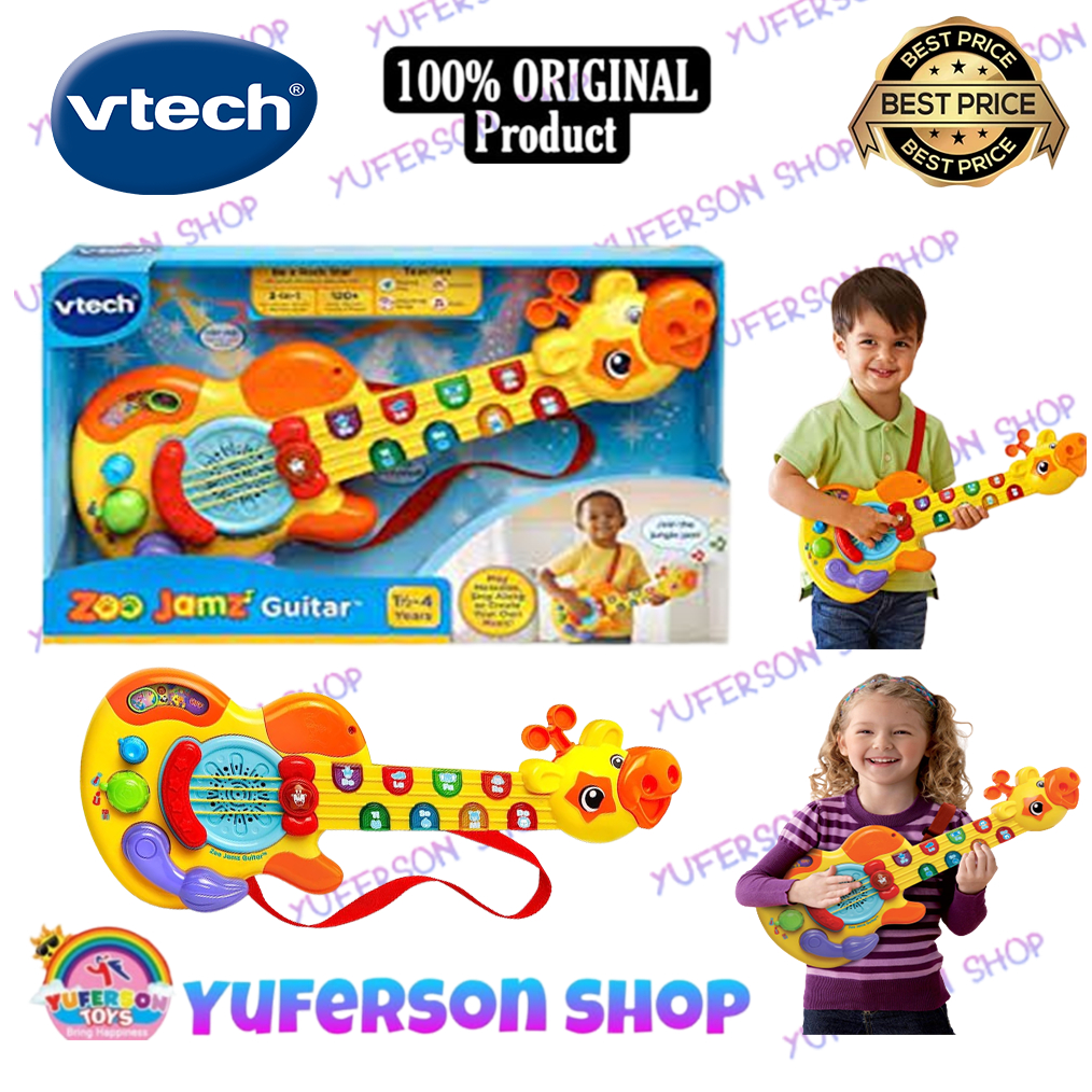 Jual Vtech Zoo Jamz Guitar™ | Shopee Indonesia