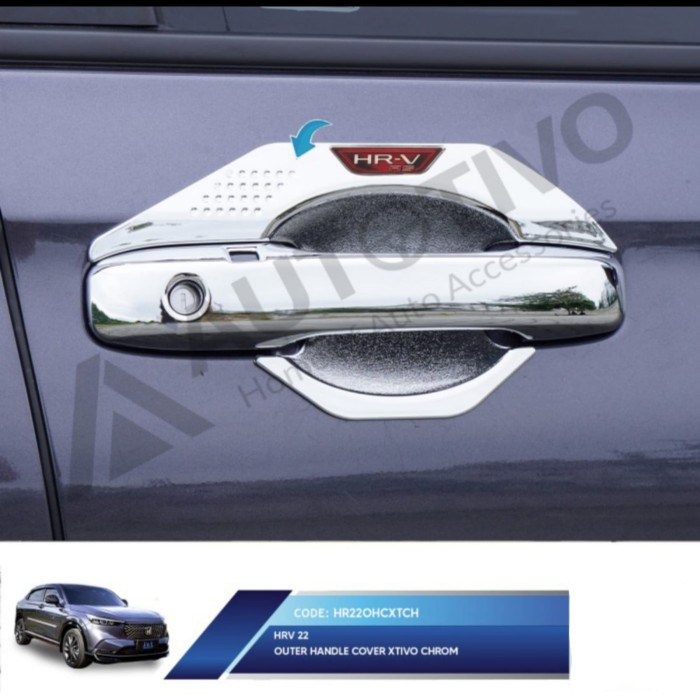 Jual Cover Outer Handle Mangkok Pintu Mobil All New HRV 2022 2023 Chrome | Shopee Indonesia