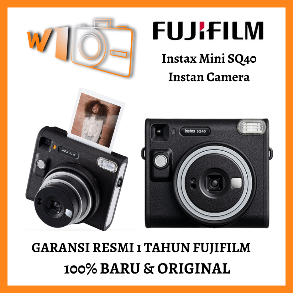Jual Instax Square SQ40 SQ 40 Fujifilm Instant Camera Garansi Resmi | Shopee Indonesia