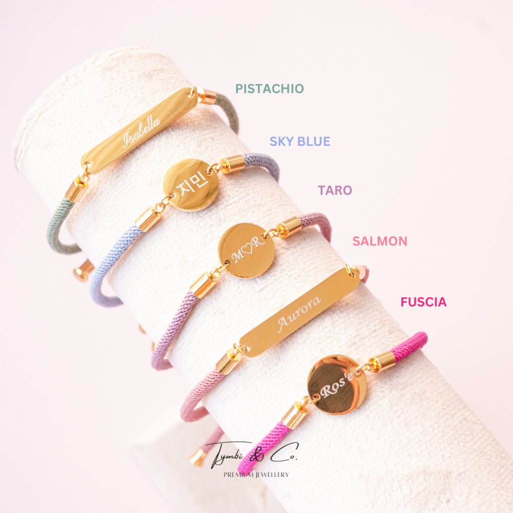 Jual Tymbi&Co-Candy Bracelet | Custom Bracelet | Gelang custom nama ...