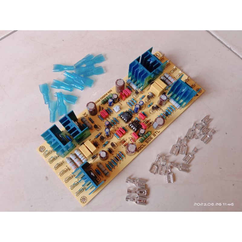 Jual PCB DAN KIT POWER OCL 506 BTL WARNA KUNING | Shopee Indonesia
