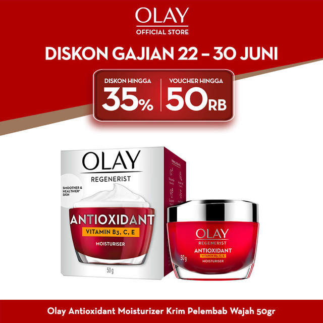 Jual Olay Antioxidant Moisturizer Krim Pelembab Wajah 50gr Cream Anti ...