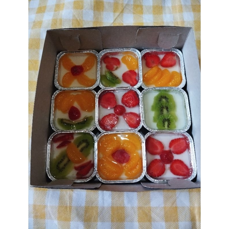 Jual puding susu buah isi 9 cup | Shopee Indonesia