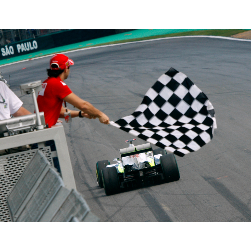 Jual Bendera Start Finish, 2 sisi/ bolak balik, Starting flag Lomba ...