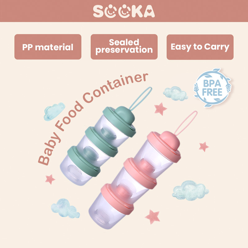 Jual SOOKA Kotak Penyimpanan Bertingkat - Container Kotak Tempat Susu ...