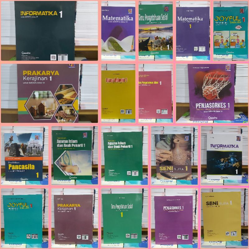 Jual Buku Paket SMP/MTS Kelas VII/7 Kurikulum Merdeka Quadra | Shopee Indonesia