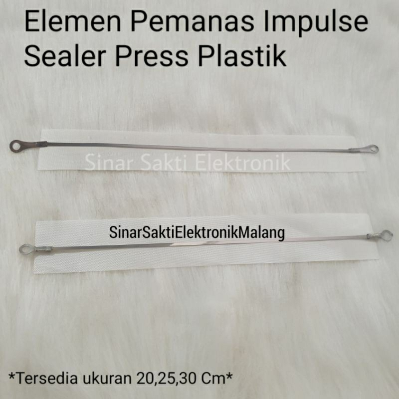 Jual Elemen Pemanas Impulse Sealer Press Plastik 20 cm 30 cm 200mm ...