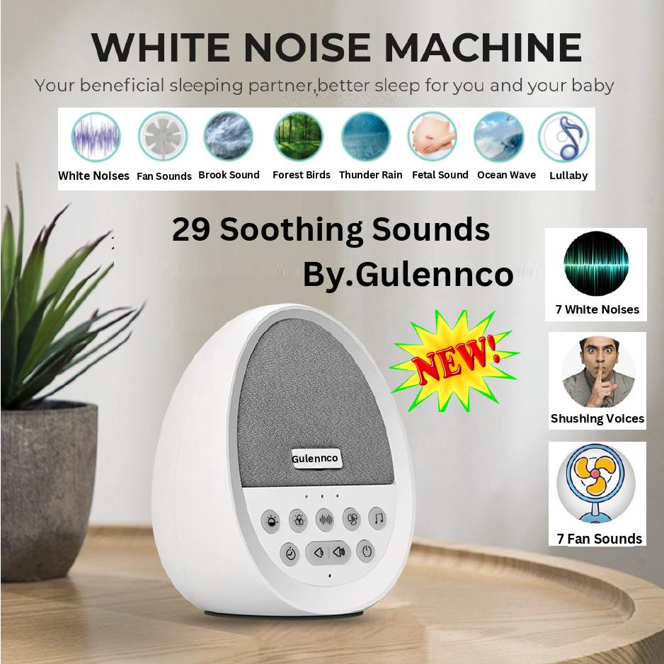 Jual White Noise Machine Baby Shusher baby sleep music Portable Gift ...