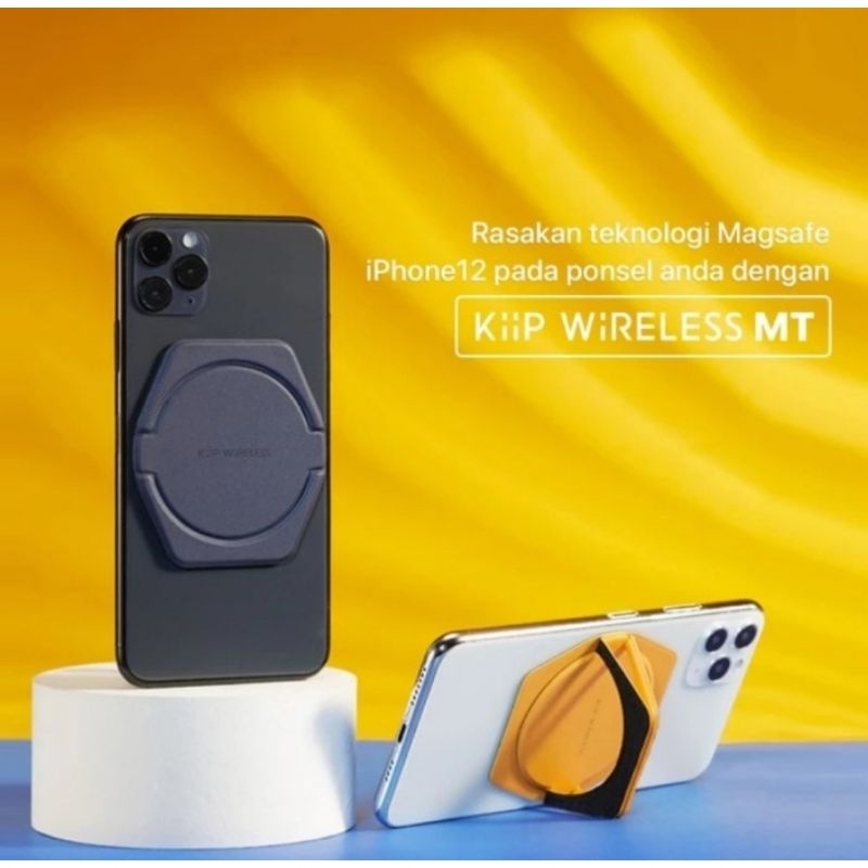 Jual Kiip Wireless MT MagSafe Magnetic Phone Holder Wireless Charging ...