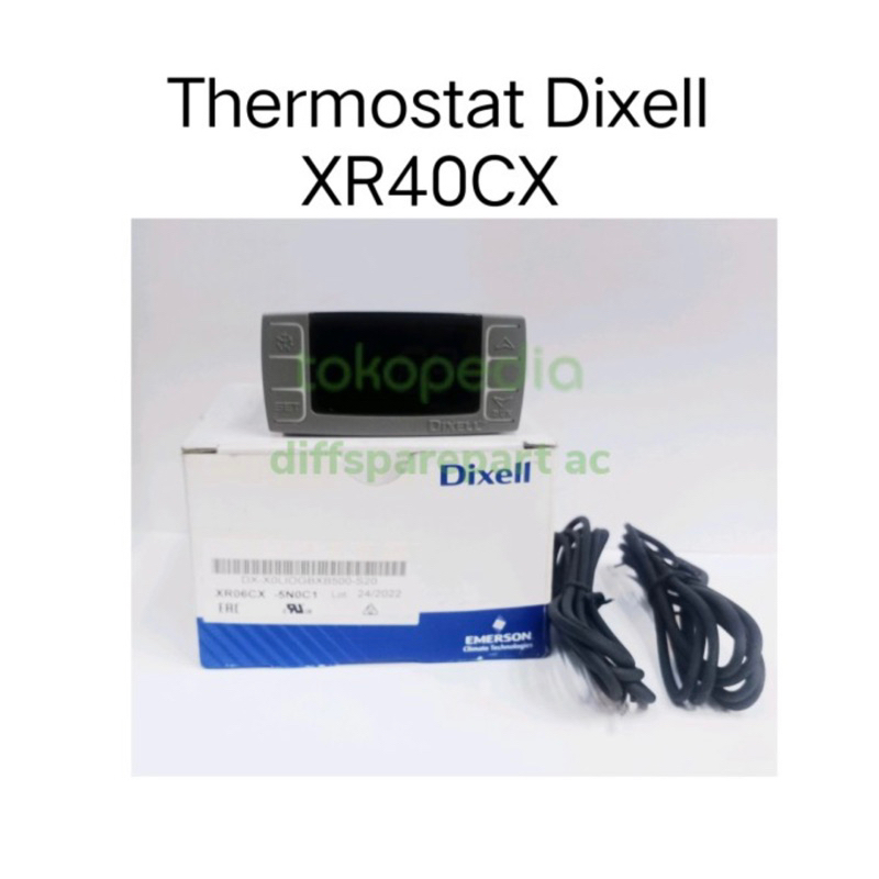 Jual Thermostat control Digital DIXELL XR40CX -5N1C1 Temperatur Control ...