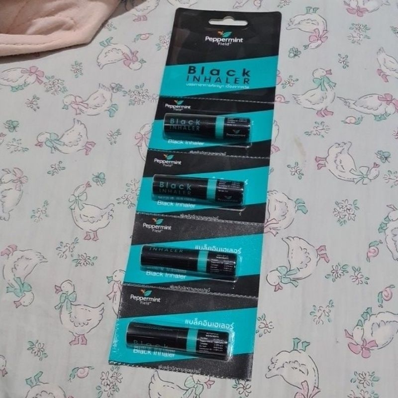 Jual Black Inhaler Thailand Peppermint Field | Shopee Indonesia