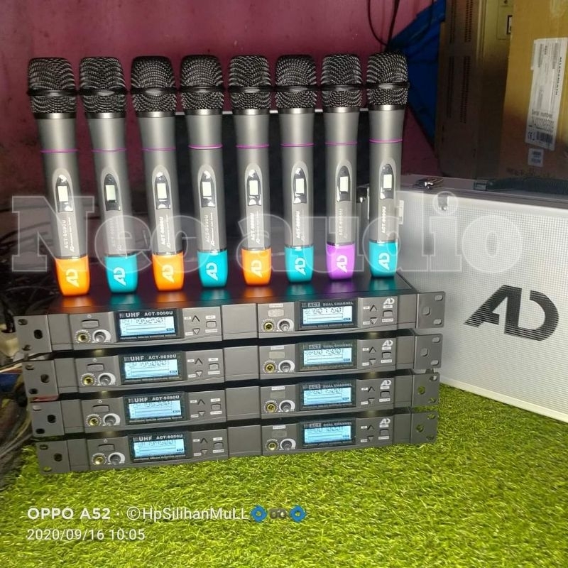 Jual MIC WIRELESS AD ACT 9090 / MICROPHONE WIRELESS AD ACT 9090 ...