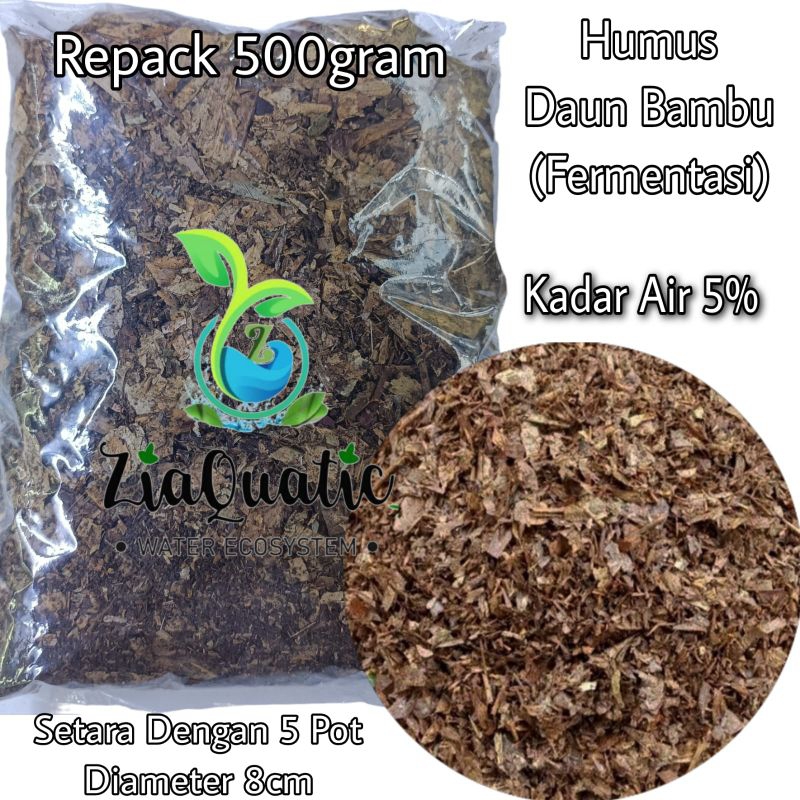 Jual Media Tanam Humus Daun Bambu Organik Fermentasi - Repack 500gram ...