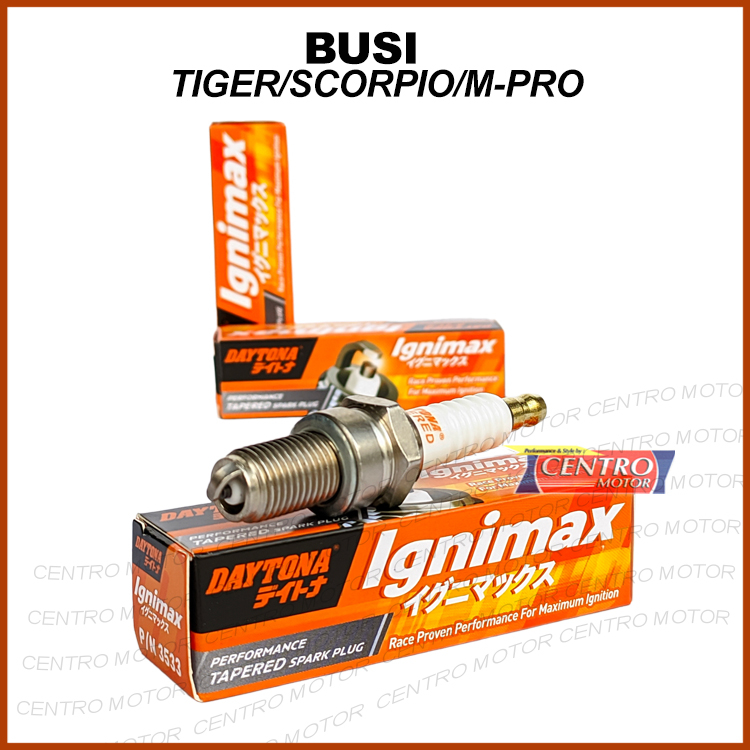 Jual BUSI Motor SCORPIO/TIGER/MEGA PRO/GL PRO. DAYTONA | Shopee Indonesia