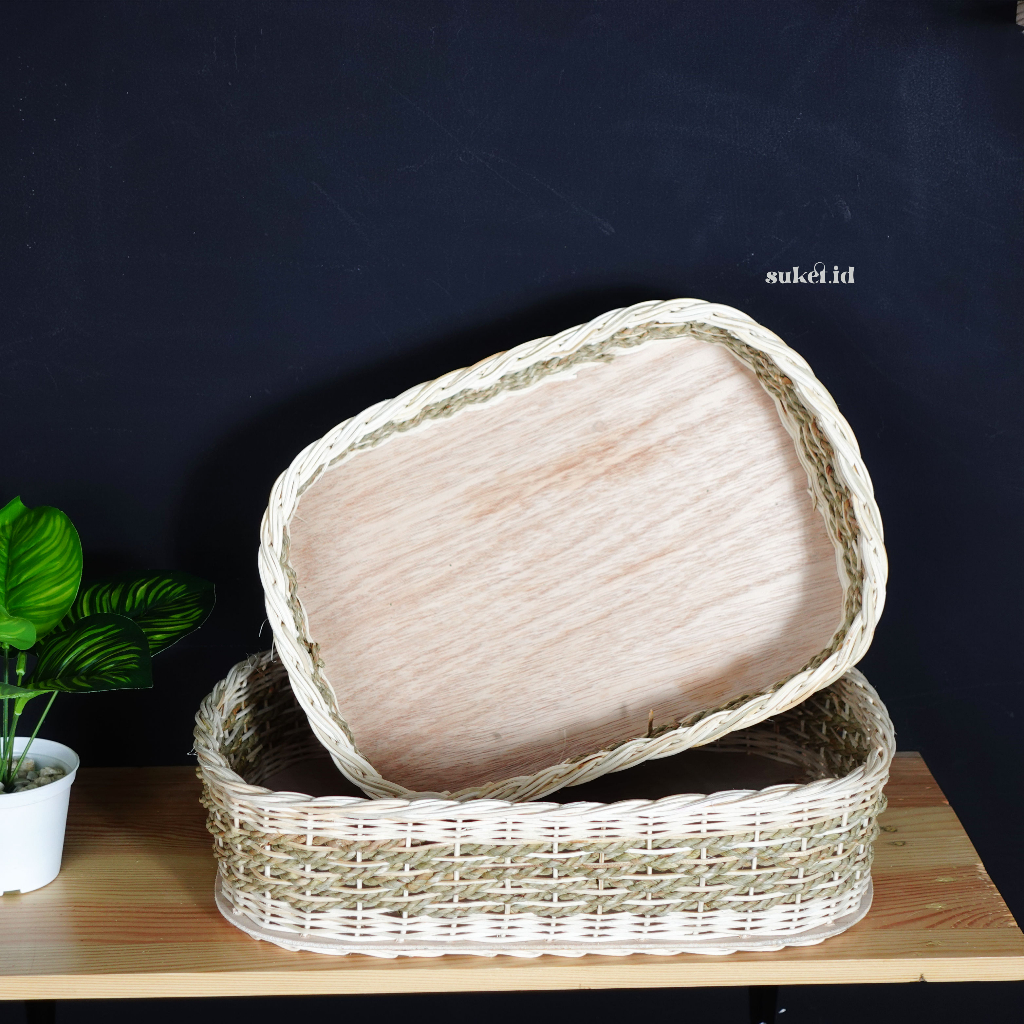 Jual Keranjang Parsel Kotak Rotan / keranjang hantaran rotan kotak ...