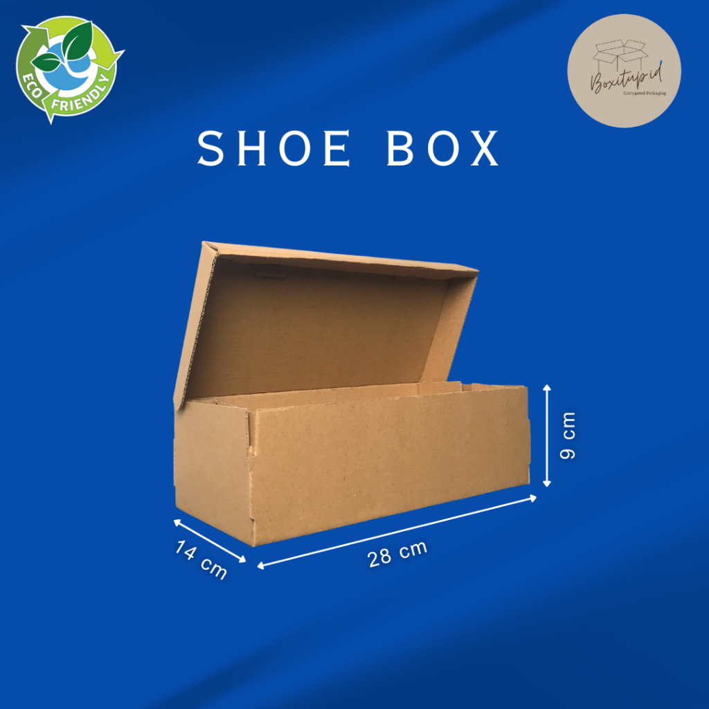 Jual Shoe Box 28x14x9cm Kardus Kotak Sepatu | Shopee Indonesia