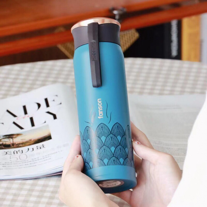 Jual Botol minum tumbler stainless steel classic Tumblr thermos teh kopi Vacuum tahan panas ...