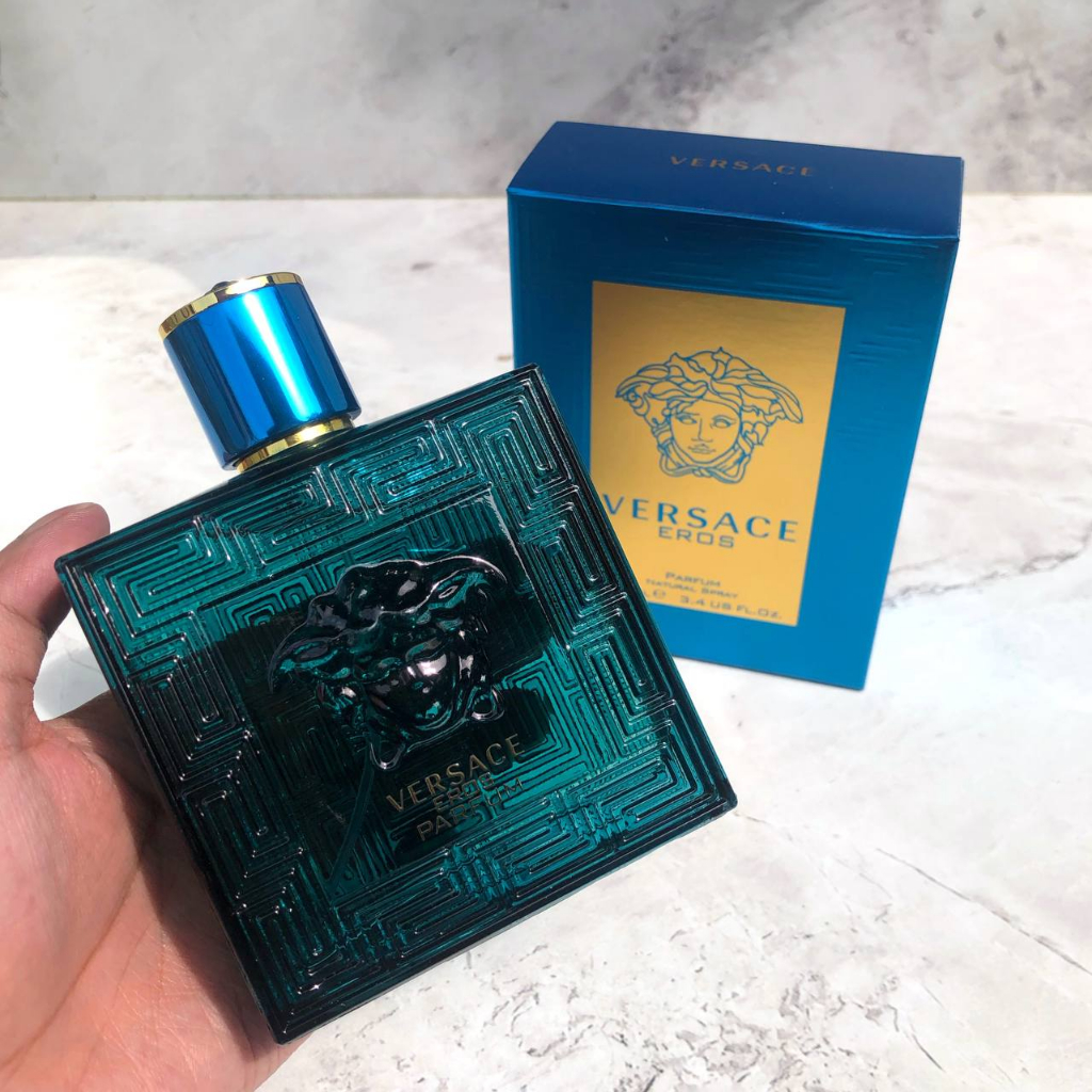 Jual Versace Eros Parfum 100ml Original With Box Sealed | Shopee Indonesia