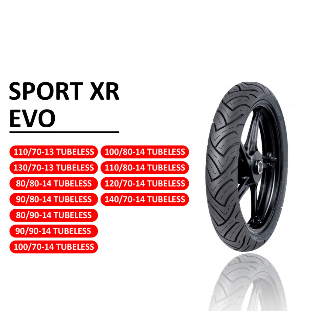 Jual FDR SPORT XR EVO TL Ring 13 Dan 14 - Ban Motor Tubeless NMAX BEAT ...
