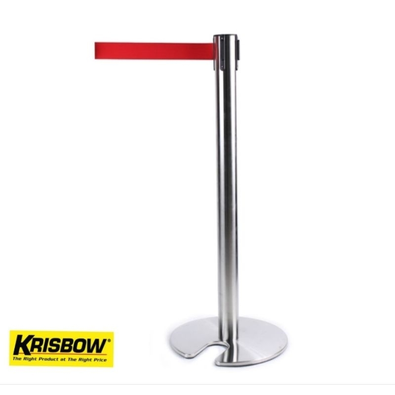 Jual HANDRAIL STACKABLE TIANG PEMBATAS ANTRIAN STAINLESS STEEL KRISBOW ...