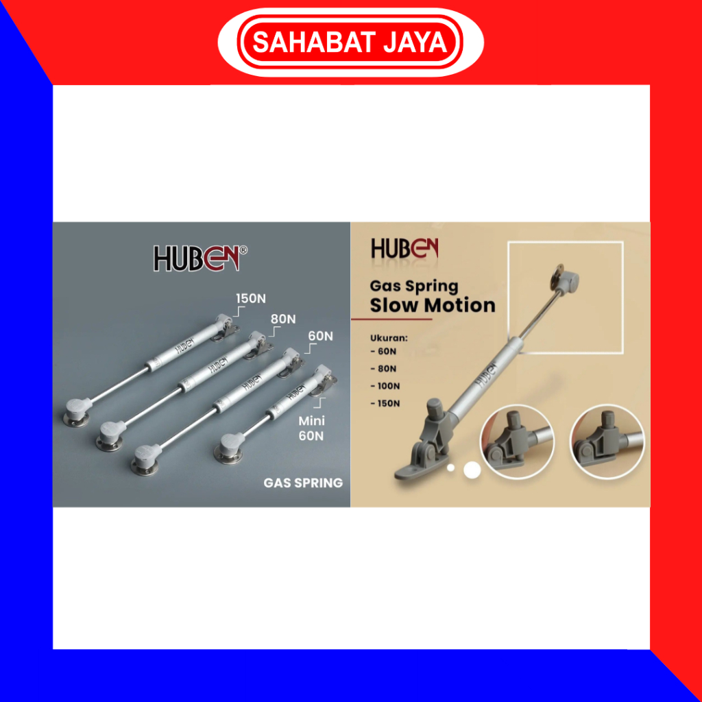 Jual Gas Spring Huben Hidrolik Jok Motor Jok Mobil Hidrolis Pintu ...