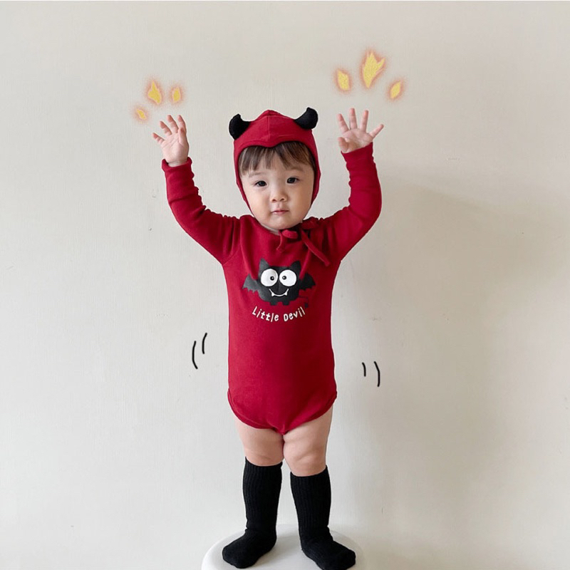 Jual JOANDJILL - Devil Baby Jumper Korea | Jumper Bayi Lucu Korea ...