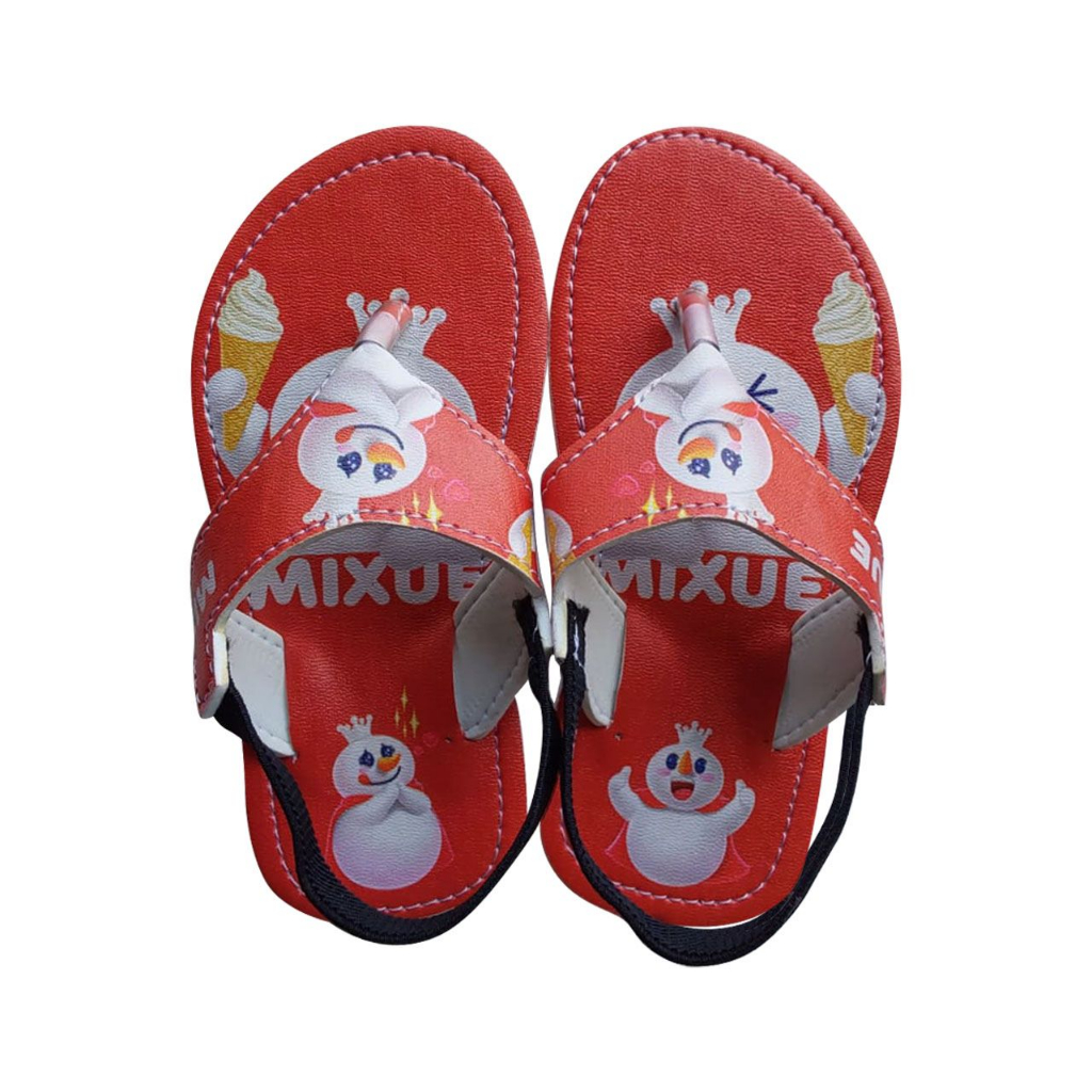Jual Sandal Jepit Tali Anak Perempuan Mixue Red | Shopee Indonesia