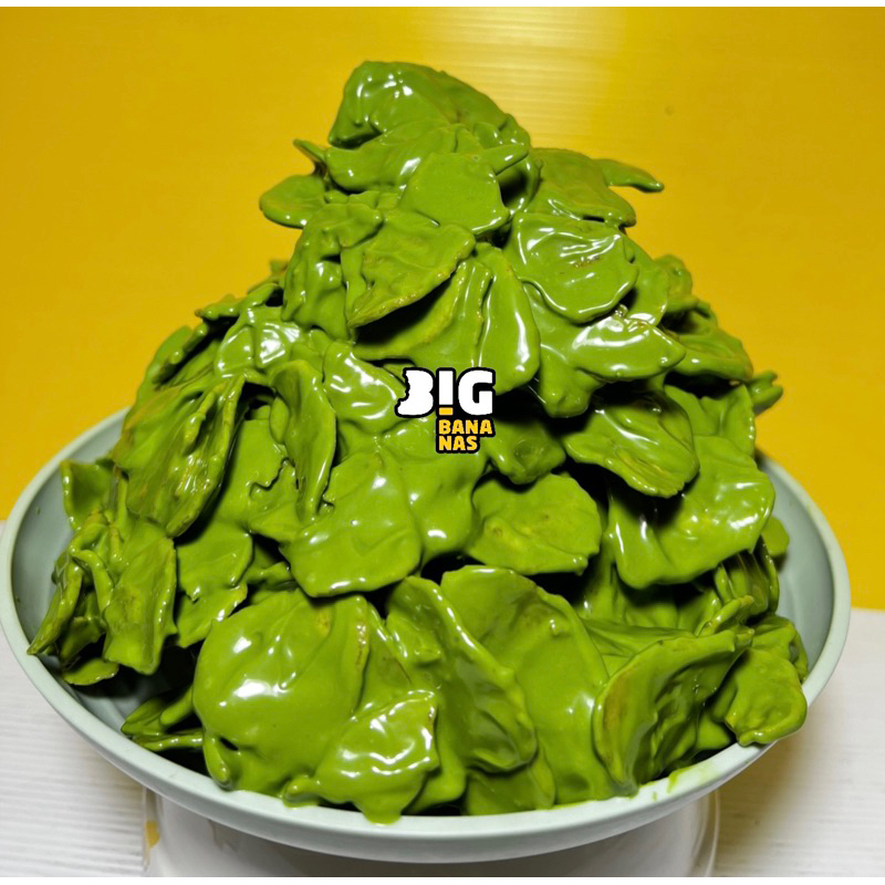 Jual KERIPIK PISANG MATCHA LUMER 250gram | BIG BANANAS | Shopee Indonesia
