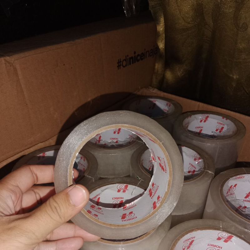 Jual lakban bening pack 42MM x 90 YARD | Shopee Indonesia
