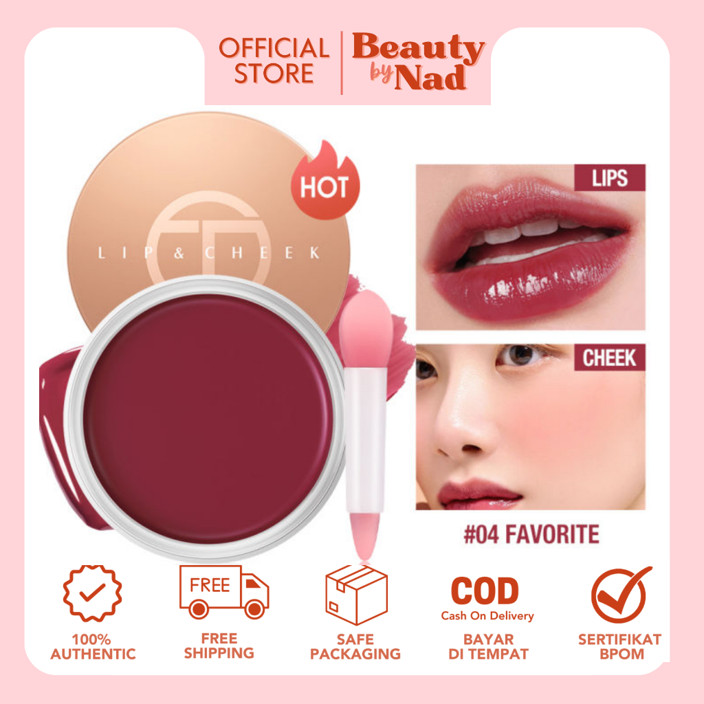 Jual OTWOO Moist Hydrating Gloss Lip & Cheek balm 6gr | Shopee Indonesia