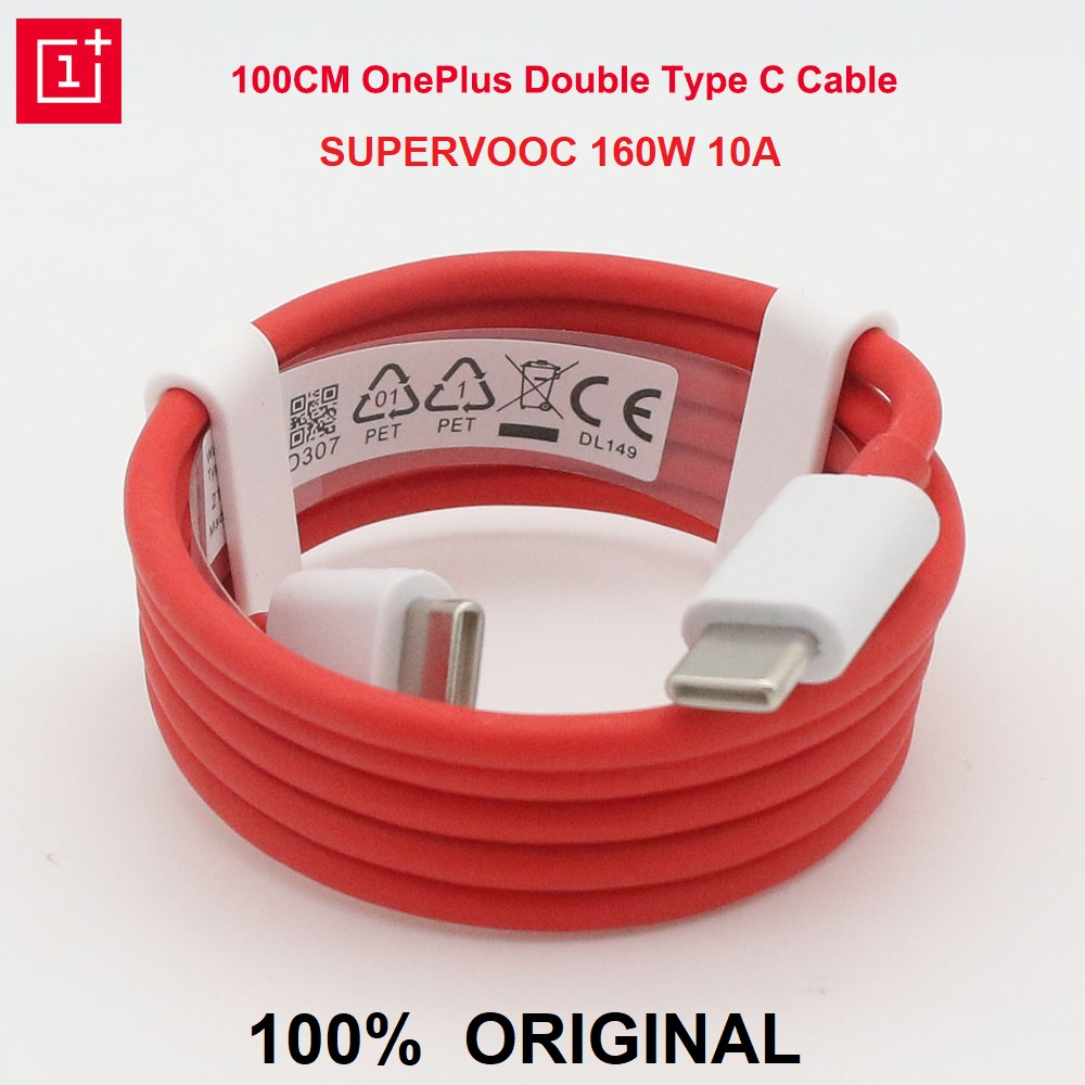 Jual OnePlus Kabel Data Cable SUPERVOOC Type-C to Type C 10A 160W ...