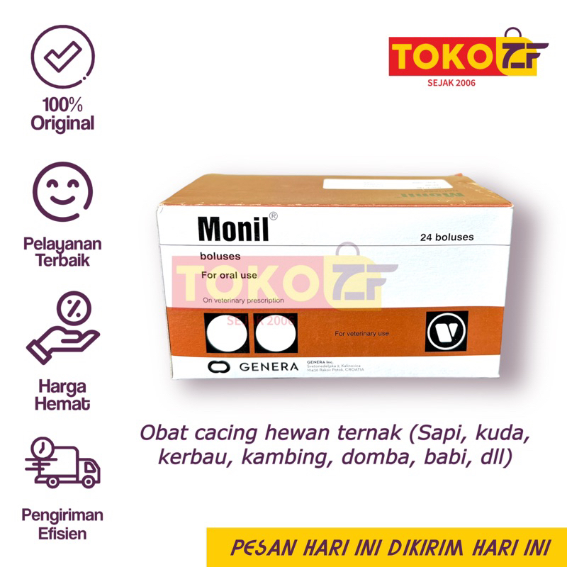 Jual [MONIL] Obat Cacing Hewan Ruminansia | Pembasmi Cacing Sapi Kuda ...